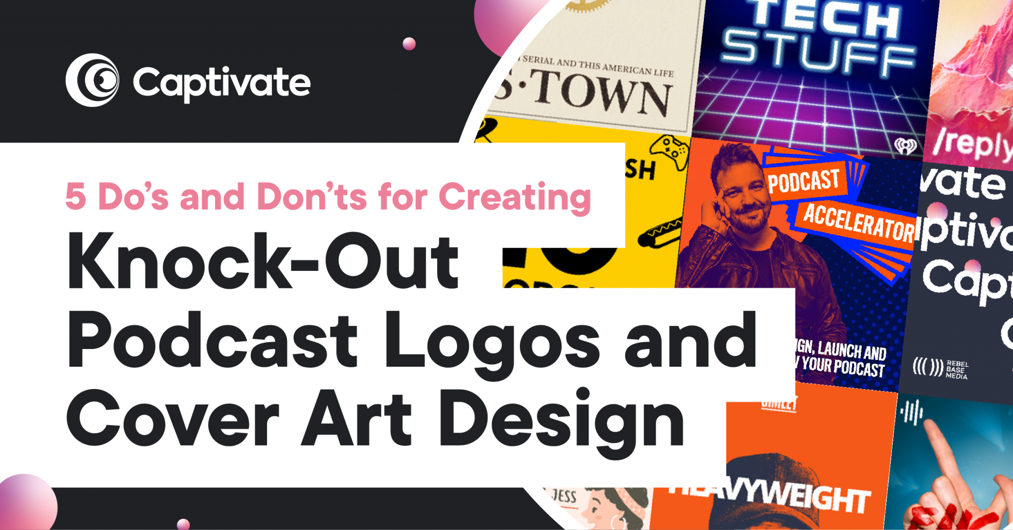 Best Podcast Logo & Artwork Examples - Engage Your Listeners | Captivate