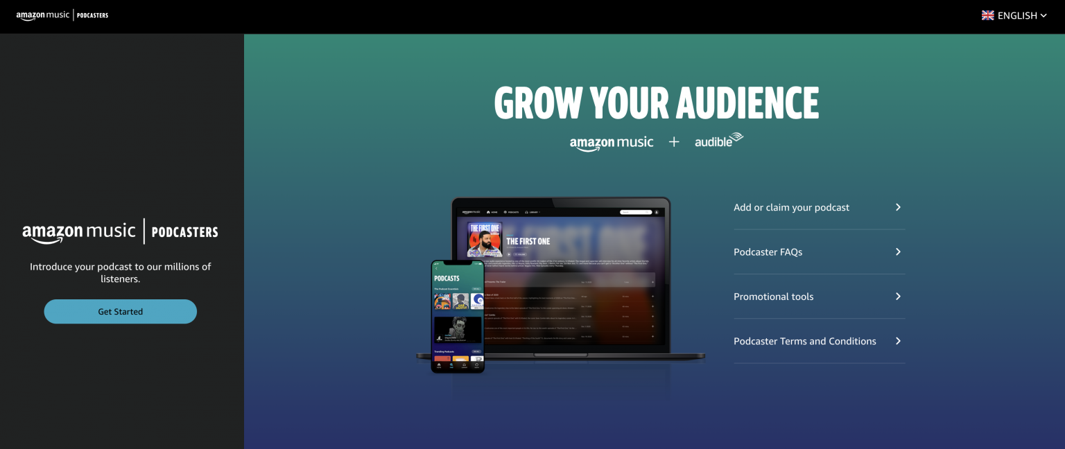 How to Submit Your Podcast to Amazon Music & Audible | Captivate