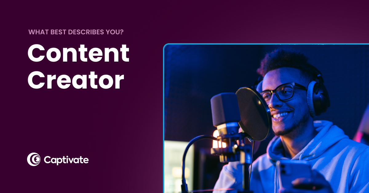 Content creator wanting to start a Podcast? Includes Free Trial! | Captivate